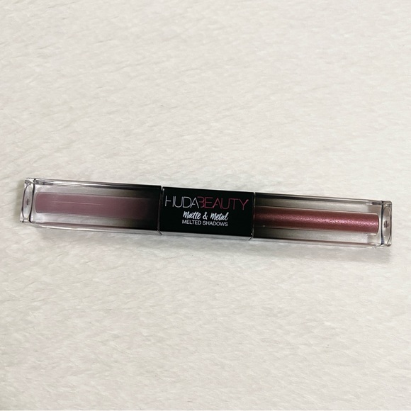 HUDA BEAUTY | Makeup | Huda Beauty Matte Metal Liquid Eyeshadow Duo ...